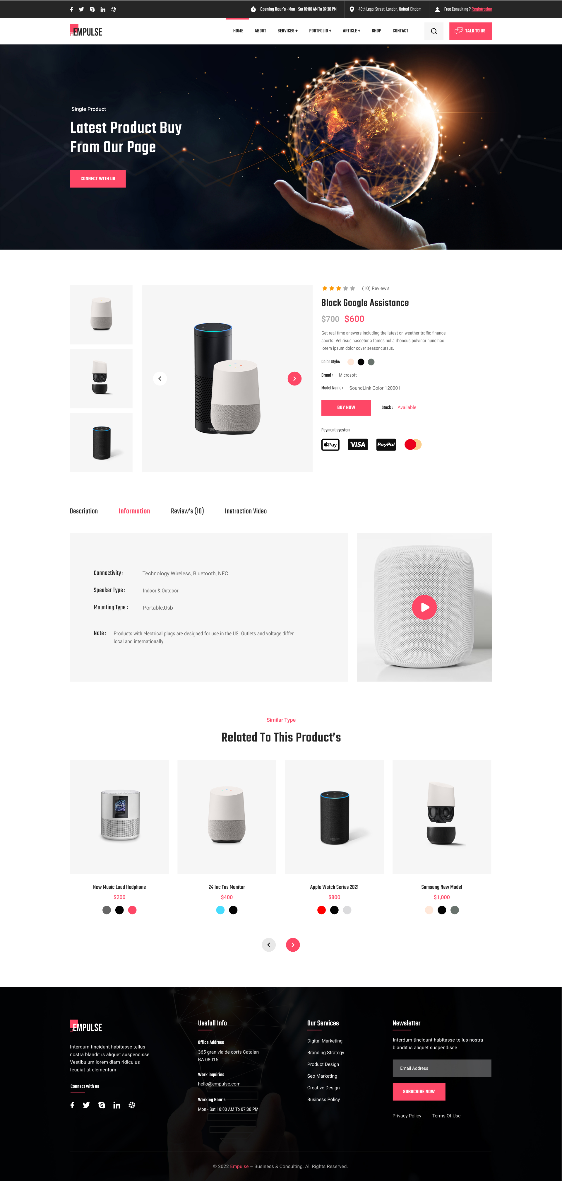 Empulse - Multipurpose Figma Template by Mate_Themes | ThemeForest